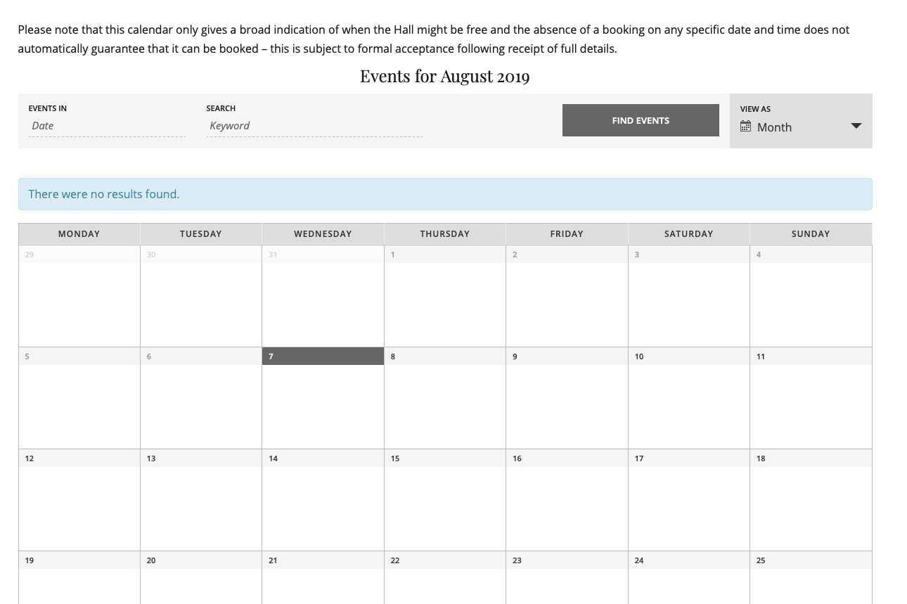 Capel Village Memorial Hall – A Community Hall in Capel, Surrey