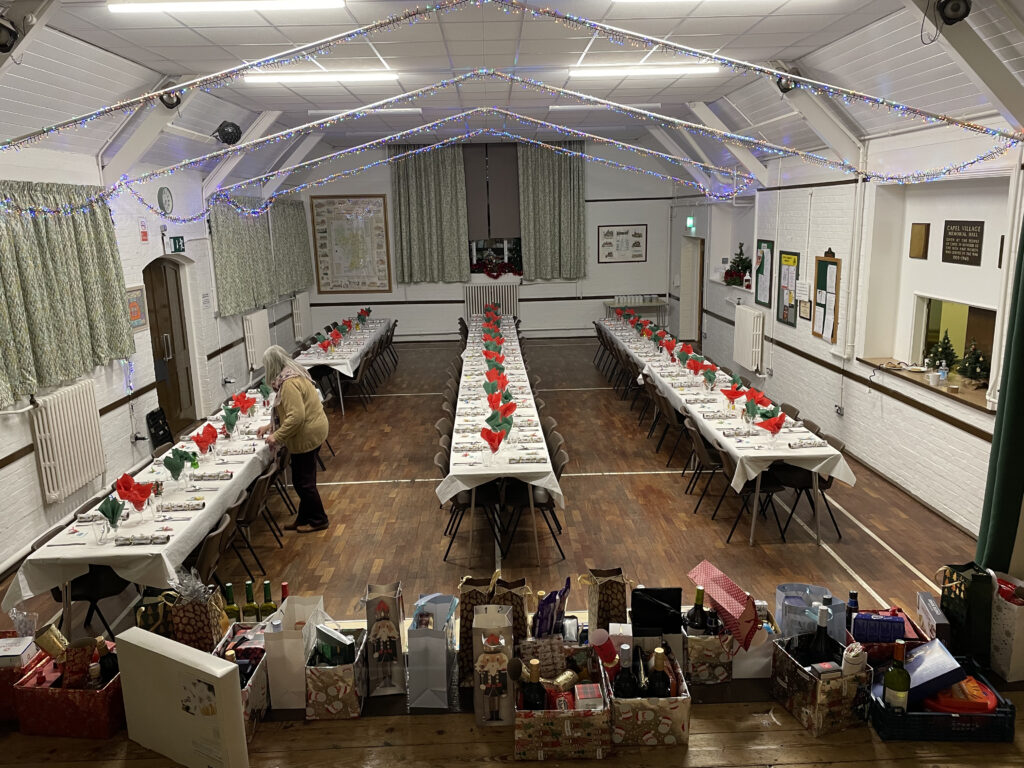 Capel Old Friend’s Christmas Lunch – Capel Village Memorial Hall